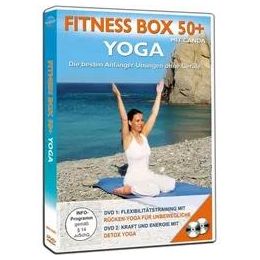 Fitness Box 50+ Yoga - Die besten Anf&auml;nger-&Uuml;bungen ohne Ger&auml;te [2 DVDs]