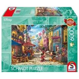 Schmidt Spiele PU6000T. Thomas Kinkade Disney, Mickey & Minnie in Mexico