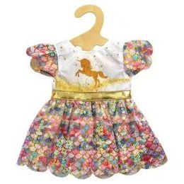 Heless Puppen-Glitzerkleid ''Einhorn Goldy'', Gr. 35-45 cm