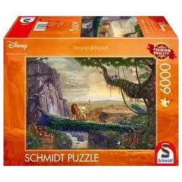 Schmidt Spiele PU6000T. Thomas Kinkade Disney, The Lion King, Return to Pride Rock​