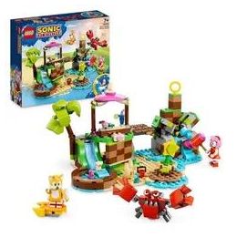 Lego Sonic the Hedgehog 76992 Amys Tierrettungsinsel Set mit 6 Figuren