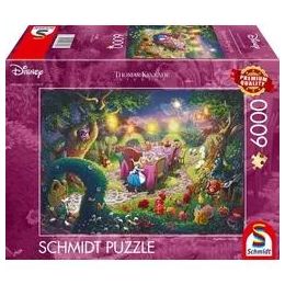 Schmidt Spiele PU6000T. Thomas Kinkade Disney, Mad Hatter&rsquo;s Tea Party
