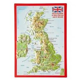 Reliefpostkarte Great Britain