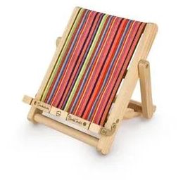 bookchair Buchst&auml;nder aus Holz / Streifen