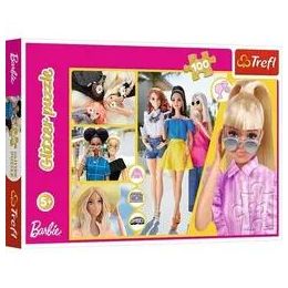 Trefl Puzzle 100 Glitter - Barbie