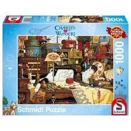 Schmidt Spiele Maggie, die Chaotin, Charles Wysocki Puzzle 1.000 Teile