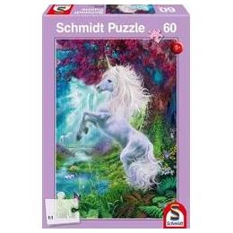 Schmidt Spiele KIPU60T.Einhorn im verz.Garten