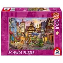 Schmidt Spiele PU1000T.Romantisches Bayern, Rothenburg ob der Tauber