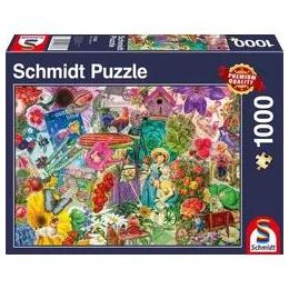 Schmidt Spiele Happy Gardening, Puzzle 1.000 Teile
