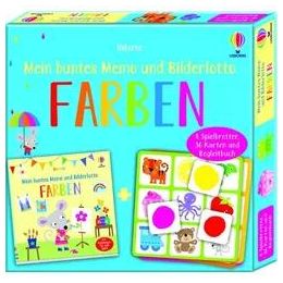 Mein buntes Memo und Bilderlotto: Farben