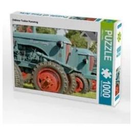 Calvendo Puzzle Oldtimer Traktor Hanomag 1000 Teile Lege-Gr&ouml;&szlig;e 64 x 48 cm Foto-Puzzle Bild von Diane Jordan