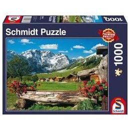Schmidt Spiele PU1000T. Blick ins Bergidyll