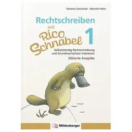 Rechtschreiben mit Rico Schnabel, Klasse 1 - silbierte Ausgabe