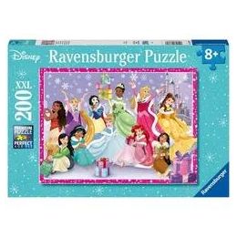 Ravensburger Kinderpuzzle 200 XXL Teile - Disney Prinzessinnen - Ein zauberhaftes Weihnachtsfest