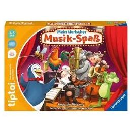 Ravensburger tiptoi Spiel 00169 Mein tierischer Musik-Spa&szlig;, Lernspiel f&uuml;r 1-4 Kinder von 3-5 Jahren