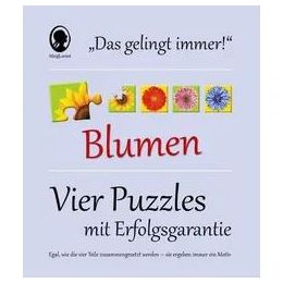 Das "Gelingt-immer"-Puzzle Blumen. Das Puzzle-Spiel f&uuml;r Senioren mit Demenz