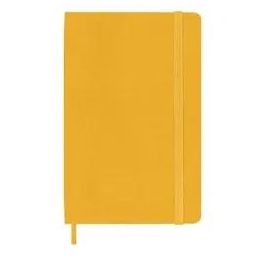 Moleskine Classic Notebook, Pocket, Ruled, Orange Yellow, Silk Hard Cover (3.5 x 5.5)