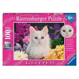 Ravensburger Kinderpuzzle 100 XXL Teile - Glitzerkatze