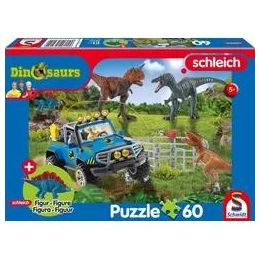 Schmidt Spiele KIPU60T. Schleich Dinosaurs, Urzeit-Giganten mit Add-on
