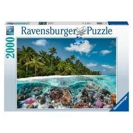 Ravensburger Puzzle 17441 Ein Tauchgang auf den Malediven - 2000 Teile Puzzle f&uuml;r Erwachsene und Kinder ab 14 Jahren