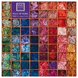 Puzzle - Royal School of Needlework, Wand mit Wolle