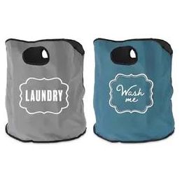HTI-Living W&auml;schesack 2er Set Laundry