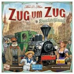 DAYS OF WONDER Zug um Zug Deutschland (Neuauflage inkl. Deutschland 1902) DE