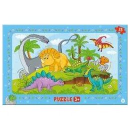 Tr&ouml;tsch Rahmenpuzzle Dinosaurier