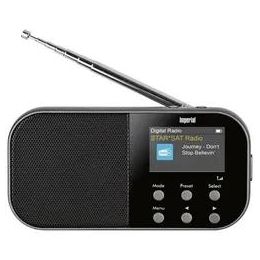 Imperial DABMAN 15 Taschenradio DAB+, UKW AUX Tastensperre, Weckfunktion, wiederaufladbar Anthrazit