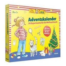 Franzis 67207 - Meine Freundin Conni Adventskalender, 24 Experimente f&uuml;r die Weihnachtszeit, f&uuml;r Kinder ab 5 Jahren