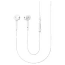 Samsung EO-EG920BW In Ear Kopfh&ouml;rer kabelgebunden Wei&szlig; Lautst&auml;rkeregelung, Headset Handy
