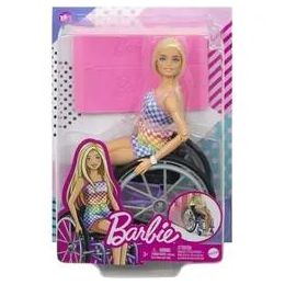 Barbie Fashionistas Puppe im Rollstuhl mit blonden Haaren