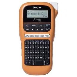 Brother P-touch E110 Beschriftungsger&auml;t Geeignet f&uuml;r Schriftband: TZe 3.5 mm, 6 mm, 9 mm, 12 mm