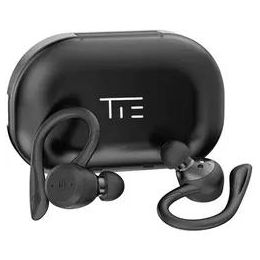 Tie Studio TBE1018 In Ear Kopfh&ouml;rer Bluetooth&reg; Schwarz Wasserbest&auml;ndig, Ohrb&uuml;gel Sport