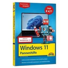 Markt+Technik Windows 11 Pannenhilfe - Sonderausgabe inkl. WinOptimizer 19 Software -