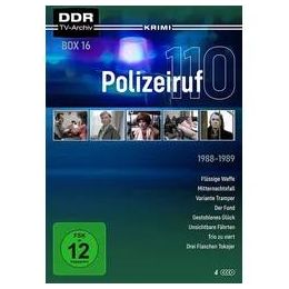 Polizeiruf 110 - Box 16 (DDR TV-Archiv) mit Sammelr&uuml;cken [4 DVDs]