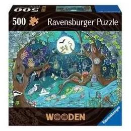 Ravensburger WOODEN Puzzle - Fantasy Forest - Holzpuzzle f&uuml;r Erwachsene mit 500 Teilen