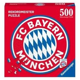 Ravensburger Erwachsenenpuzzle 500 Teile - FC Bayern M&uuml;nchen - FC Bayern Logo
