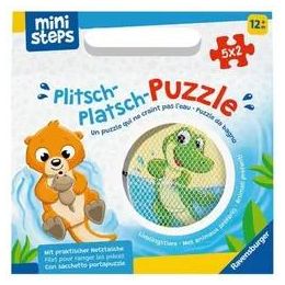 Ravensburger ministeps Plitsch-Platsch-Puzzle Lieblingstiere - ab 12 Monate