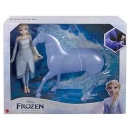Mattel Disney Die Eisk&ouml;nigin Spielzeug, Elsa-Puppe und Wasserfigur Nokk