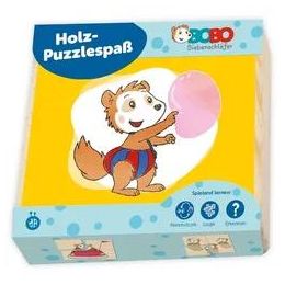 Tr&ouml;tsch Bobo Siebenschl&auml;fer Erster Puzzlespa&szlig; Holzpuzzle