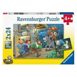 Ravensburger Kinderpuzzle 2x24 Teile - M&auml;rchenstunde