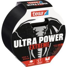 Tesa&reg; Montageband Ultra PowerExtrem, robust & rei&szlig;fest, temperatur-/wasser-/UV-best&auml;ndig, von Hand einrei&szlig;bar, 1 Rolle mit L 10 m x B 50 mm, schwarz