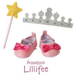 Heless Puppen-Accessoires-Set ''Prinzessin Lillifee'', 3-teilig : Ballerinas, Glitzer