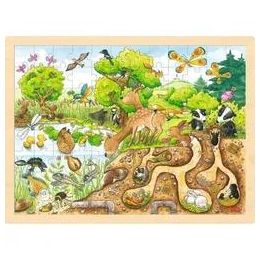 goki Einlegepuzzle Erlebnis Natur