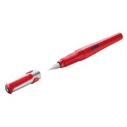 Pelikan F&uuml;ller Pelikano&reg; Original f&uuml;r Rechtsh&auml;nder, Rot, Feder M