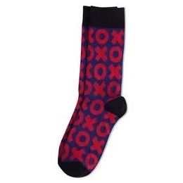 Socke XOXO,blau,Gr. 36 - 41