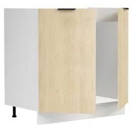 Vcm Sp&uuml;lunterschrank Breite 80 cm Sp&uuml;lenschrank Fasola