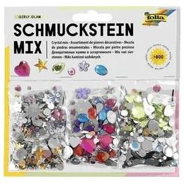 Folia Schmuckstein Mix GIRLY GLAM, &uuml;ber 800 Teile, sortiert