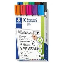 Staedtler Whiteboard-Marker Lumocolor 351 Rundspitze, 10er Set